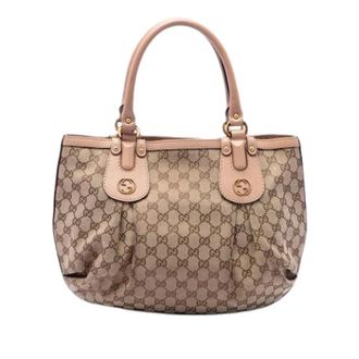 Gucci Pre-owned Scarlett Tote - Femme - Pre-owned - Beige - Taille: ONE Size