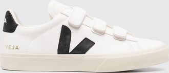 Veja Recife O. T.-Leder-Sneakers mit Klettverschluss und Kontrast-Logo