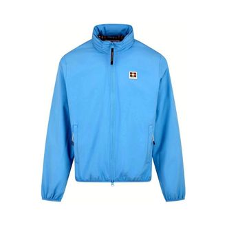 Aquascutum RLG Badge Windbreaker - - Jackets - Herren - Blau - S