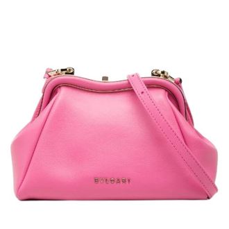 Bulgari Pre-owned Serpenti Pouch Leather Shoulder Bag - - Pre-owned - Damen - Rosa - ONE SIZE