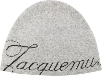Jacquemus Atelier Beanie - Homme - Accessoires - Gris - Taille: ONE Size