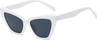 Generic Lunettes De Soleil D&eacute;coratives For Femmes, Lunettes De Soleil Polaris&eacute;es For Hommes, Lunettes De Soleil De Sport Et De Vacances(White)