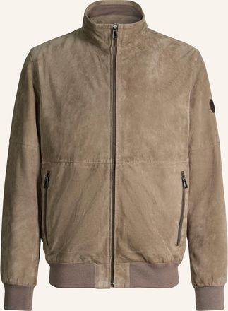 Joop Lederjacke beige