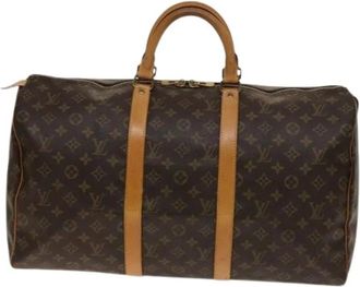 Louis Vuitton unisex, Pre-owned, Brun, Taille: ONE Size Sac Week-end en Toile Pre-owned