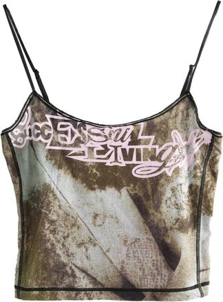 Diesel Femme, Tops, Brun, Taille: 36 FR T-Uca Tank Top