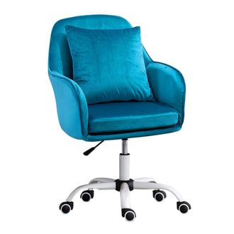 Generic Professioneller ergonomischer Bürostuhl für Zuhause, moderner Bürostuhl, höhenverstellbar, drehbar, mit Armlehnen und Rollen, moderner Arbeitsstuhl, D