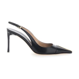 Tom Ford Slingback Pumps mit T-Plakette - - Shoes - Damen - Schwarzk - 41 EU