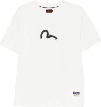 Evisu Homme, Tops, Beige, Taille: M T-Shirt