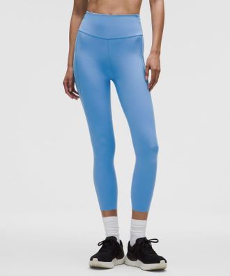 lululemon Pantacourt Fast and Free taille haute Poches pour Femmes - 58 cm - Taille 10