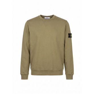 Stone Island Homme, Sweatshirts et sweats &agrave; capuche, Vert, Taille: L SweaT-shirt col rond