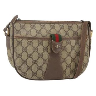 Gucci Sac bandouli&egrave;re Pre-owned - Femme - Pre-owned - Beige - Taille: ONE Size
