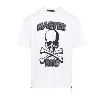 MASTERMIND WORLD T-shirt Japan Band S/S - Homme - Tops - Blanc - Taille: XL