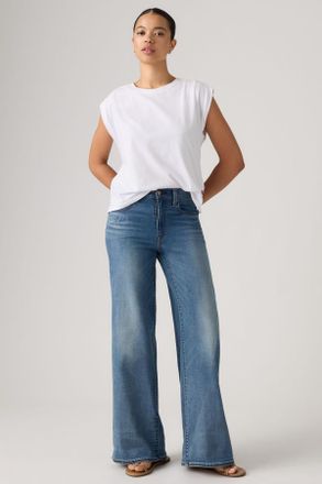 Levi's 728 High Rise Wide Leg Jeans - Damen - Mittlere Waschung / Mittlere Waschung