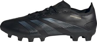 adidas Unisex Predator League Football Boots Multiground, Core Black/Carbon/Gold Metallic, 46 EU