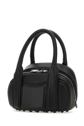 Alexander Wang Womens Black Nappa Leather Roc Small Handbag Borse A Mano Bag
