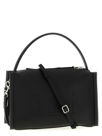 J.W.Anderson Loafer Leather Shoulder Bag - Black