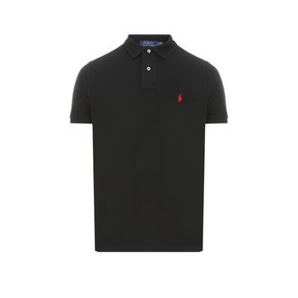 Polo Ralph Lauren Baumwoll Polo - Schwarz