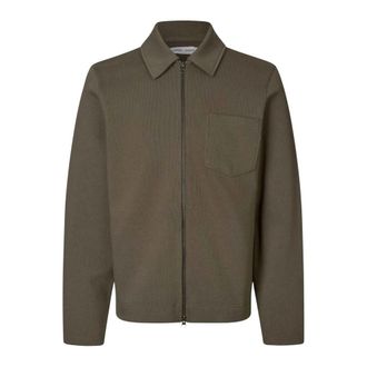 Sams&oslash;e & Sams&oslash;e Sweatshirtjacke - - Jackets - Herren - Gr&uuml;n - M