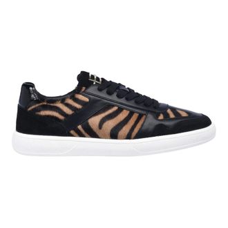 Baldinini Baskets en poulain imprim&eacute; z&egrave;bre - Femme - Chaussures - Multicolore - Taille: 39 EU