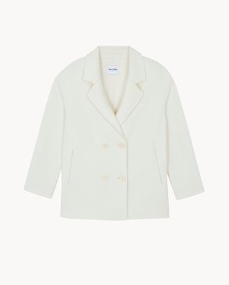 Kujten Veste double boutonnage crois&eacute; cachemire femme - Veste Kakuet