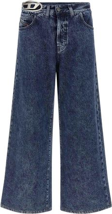 Diesel Jean Droit - Bleu