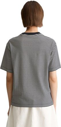 Marc O'Polo Denim T-Shirt Streifen-T-Shirt regular aus Organic Cotton