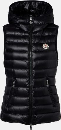 Moncler Veste doudoune sans manches &agrave; logo
