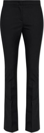 Blumarine Hose mit B&uuml;gelfalte und ausgestelltem Bein - - Trousers - Damen - Schwarzk - XS
