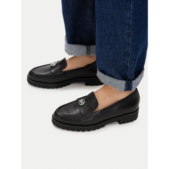 Michael Kors Slipper MICHAEL Michael Kors Jaelyn Lug 40T6JLFP1L Schwarz