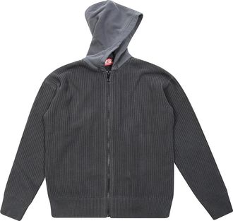 Diesel unisex, Pulls, Noir, Taille: 12 Y Maglia costa inglese cappuccio