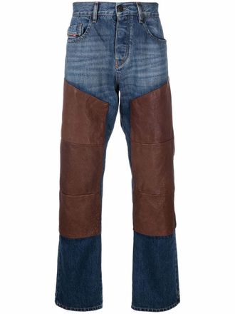 Diesel jean D-Viker droit - Bleu