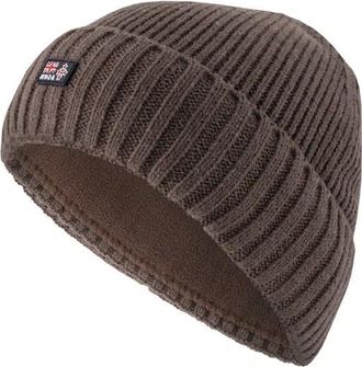 N.Z.A. Herren M&uuml;tzen/Caps/H&uuml;te braun Fleece