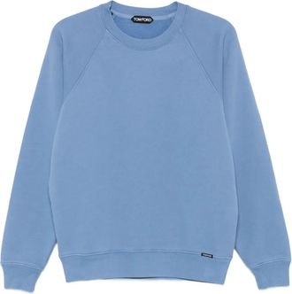 Tom Ford sweat à manches raglan - Bleu