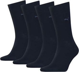 Puma Lot de 2 paires de chaussettes classiques pour homme, - Bleu marine 321., 43-46