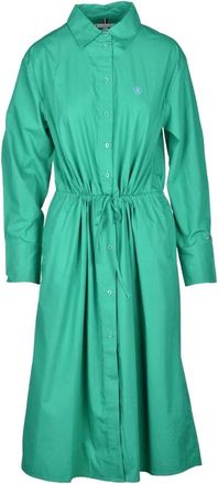 Tommy Hilfiger Femme, Robes, Vert, Taille: 42 FR Chemisiere Shirt Dress
