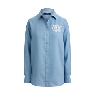 Ralph Lauren Femme, Blouses et Chemises, Bleu, Taille: 42 FR Lauren Shirt