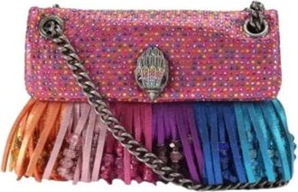 Kurt Geiger Femme, Sacs, Multicolore, Taille: ONE Size Mini Kensington Fringe