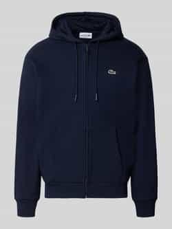 Lacoste Regular Fit Sweatjacke aus Baumwoll-Mix