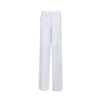 Dries Van Noten Femme, Pantalons, Bleu, Taille: 38 FR Wide Pantalons