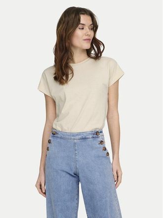 Only T-Shirt Erica 15308926 Beige Oversize