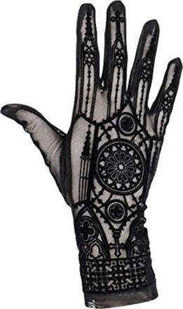 Restyle Cathedral Gants Gothiques Wicca Maille Architecture Velours