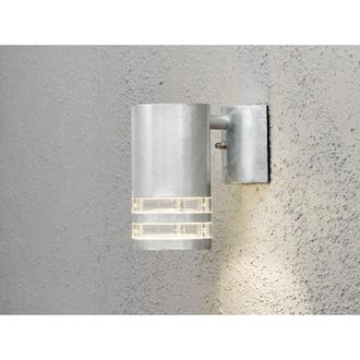 Konstsmide Design Außenwandleuchte modena Downlight, Höhe 15,5cm, Silber