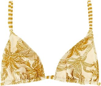 Eres Eres, Femme, Maillots de bain, Beige, Taille: 42 FR Hamac Triangle Bikini Top