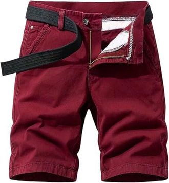 Generic Short de course pour homme - Short de golf intelligent pour homme - Pantalon cargo &agrave; jambe droite pour homme - Taille &eacute;lastique - Pantalon de combat -