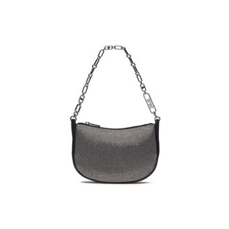 Michael Kors Kendall Leder Tasche mit Zirkonen - - Bags - Damen - Grau - ONE SIZE