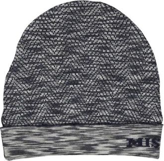 Missoni Caps & M&uuml;tzen - Ribbed Detail Wool Hat - Gr. ONE SIZE - in Grau - f&uuml;r Damen