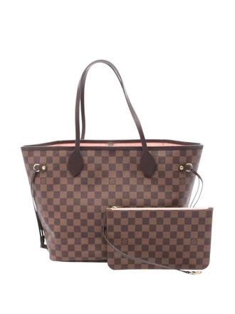 Louis Vuitton cabas Damier &Eacute;b&egrave;ne Neverfull MM (2021-2025) - Marron