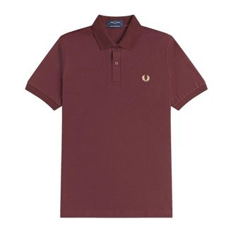 Fred Perry M3 Polo - - Tops - Herren - Rot - 4XS