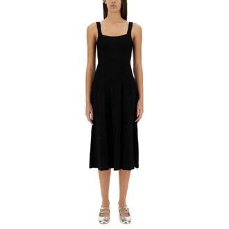 Staud Ellison Strick-Midikleid - - Dresses - Damen - Schwarzk - L