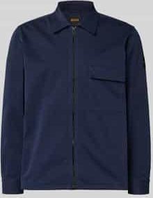 Boss Orange by Hugo Boss Regular Fit Hemdjacke aus reiner Baumwolle Modell M_LORUM